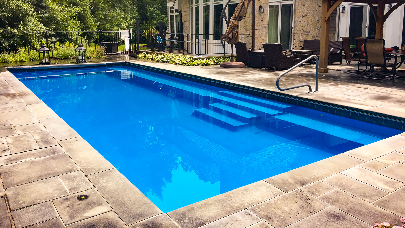 Our pool range: the best fiberglass pool designs - Blue Science Pools